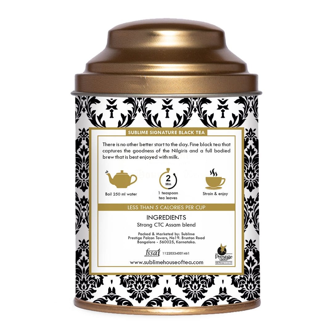 Signature Black Tea | Loose Leaf Black Tea | Sublime